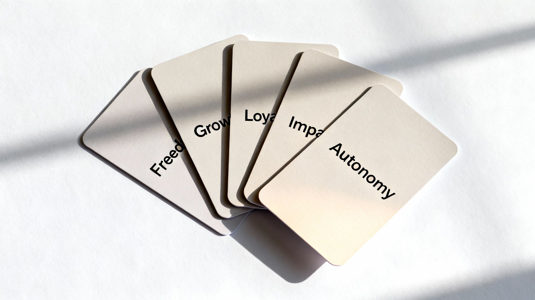 How to Discover Your Core Values and Build a Life With Purpose